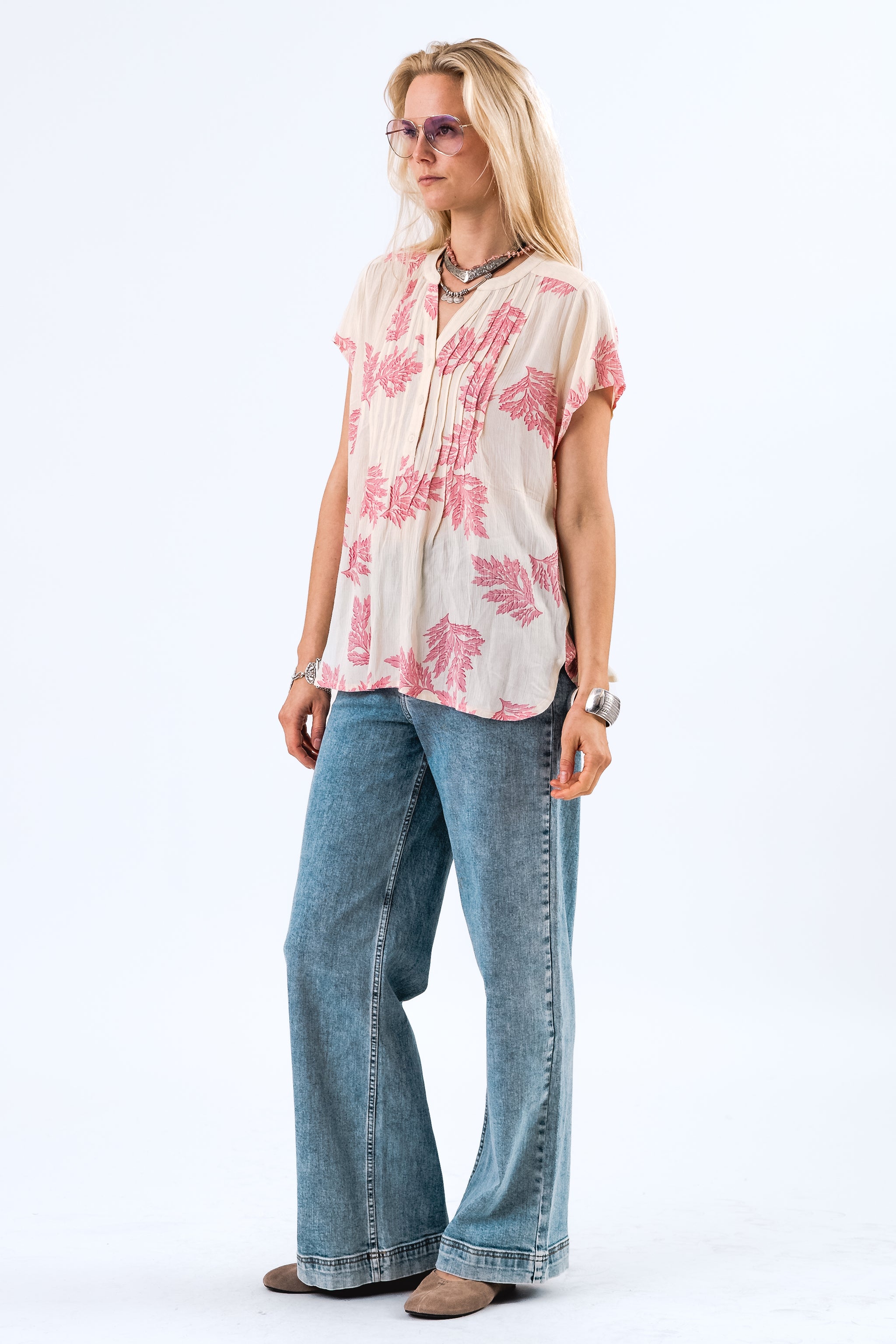 HeatherLL Blouse - Pink